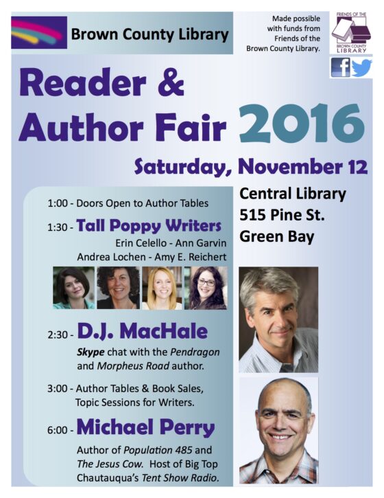 Keynote Speaker: Brown County Library 2016 Reader & Author Fair ...