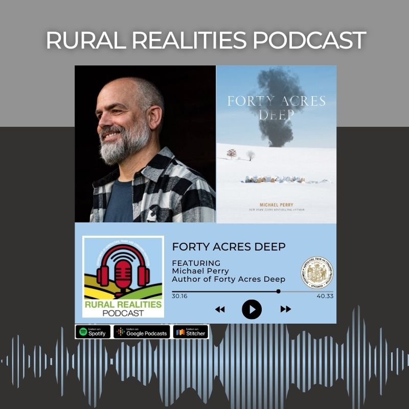 Michael Perry on the Rural Realities Podcast - SneezingCow.com