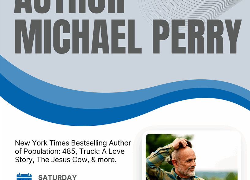The Friends of the Winona Public Library host a talk with Michael Perry ...